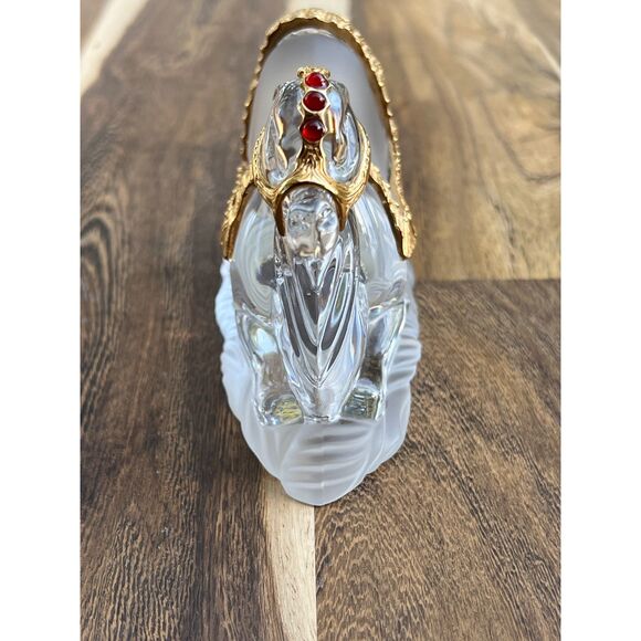 Gorham | Holiday | Gorham Crystal Camel Figurine 24k Gold Trim Accent ...